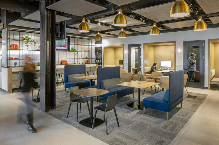 Corporate Dining Hall Transformation
