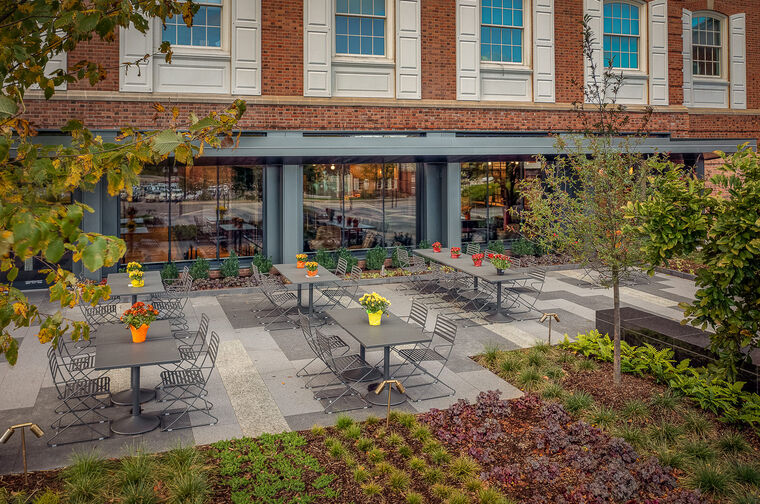 Corporate Dining Hall Transformation